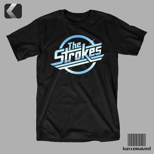 Jual Kaos Band THE STROKES - LOGOTYPE - Kota Bandung - KASTEMAIZED ...