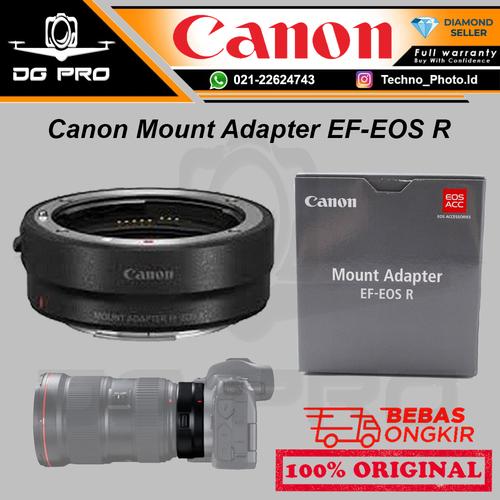 Jual Canon Mount Adapter EF EOS R / EF EOS RP Adaptor Canon Original ...