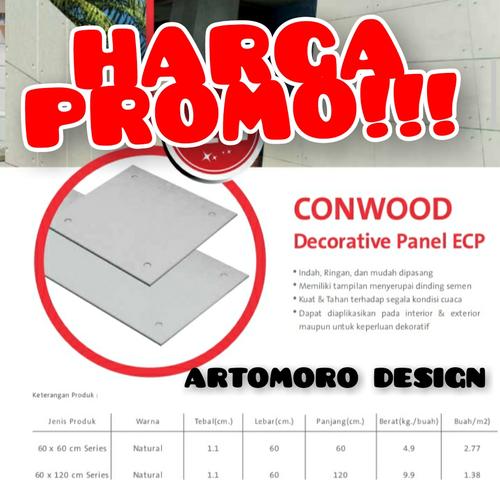 Jual CONWOOD DECORATIVE PANEL ECP - ECP 60x60cm - Jakarta Selatan ...
