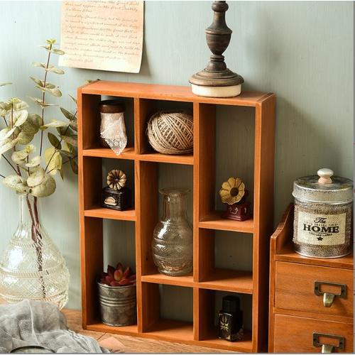 Jual rak sekat kayu woods bertingkat tingkat rack placement dekorasi ...