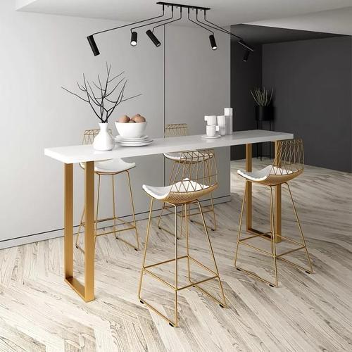 Jual bar table gudang meja makan industrial warna gold ideas decor ...