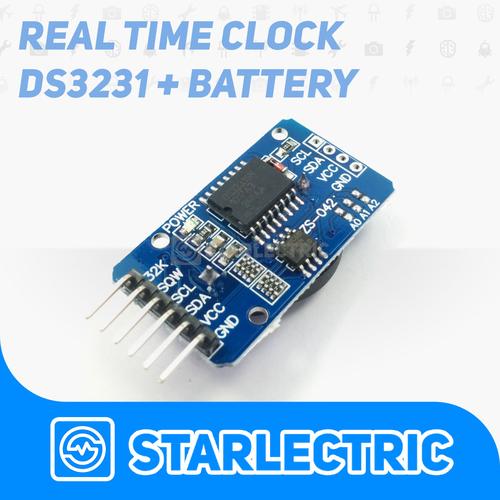 Jual DS3231 I2c RTC Modul + Baterai Modul Jam Real Time Clock DS3231SN ...