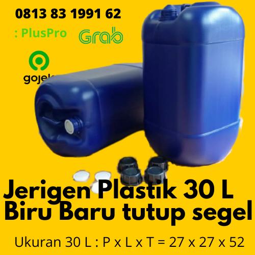 Jual jerigen 20 liter BARU 10 25 30 KG / jerijen / drijen dirijen ...