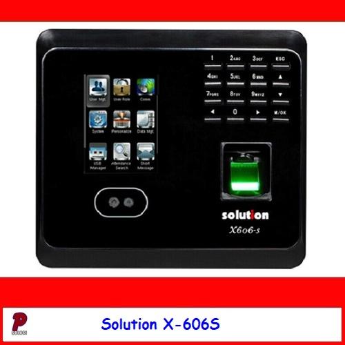 Jual Solution X606-S Mesin Absensi Fingerprint Wajah dan Akses Kontrol ...