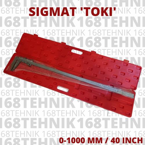 Jual SIGMAT TOKI JAPAN 40" INCH / JANGKA SORONG 1000MM / VERNIER ...