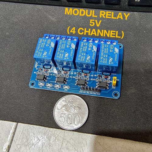 Jual Kit Modul Relay 5V 4Ch / Module 5 Volt 4 Channel Arduino Raspberry - Kota Pontianak ...