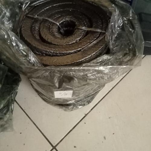 Jual Rames Packing Gland Asbes Seal Packing Rames 5/8 inchi 16 mm hitam ...