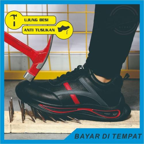 Jual Sepatu safety k3 anti rusak anti listrik Insulasi 6kv Steel toe ...