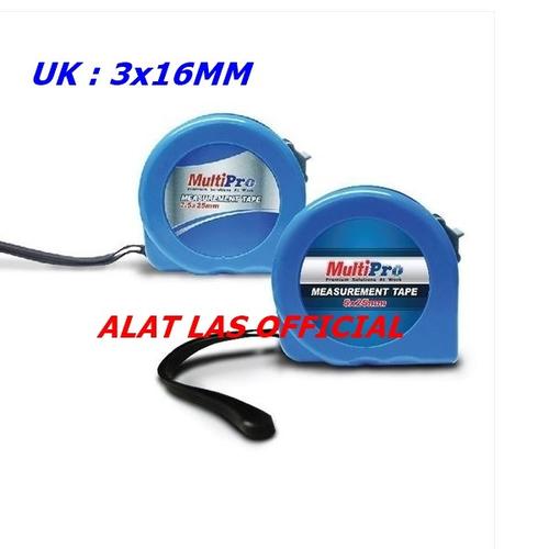 Jual MULTIPRO 3 X 16 MM Meteran 3M Meteran Measurement Tape - Jakarta ...
