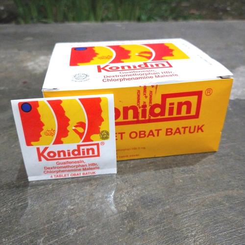 Jual konidin tablet obat batuk strip isi 4 tablet - Kab. Magelang ...