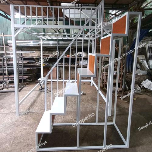Jual Ranjang Besi Tingkat Atas Jumbo Tangga Trap Pager Custom - Jakarta ...