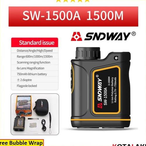 Jual Sndway Sw 1500A Meteran Laser 1500 M Alat Ukur Jarak Digital - Jakarta Timur - NurToni ...