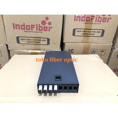 Jual Roset besi 4 core SC Multimode /Roset FTTH SC /OTB mini besi SC 4 ...