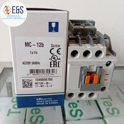 Jual Magnetic Kontaktor / Contactor LS MC-12B 3P 110V 220V 380V / MC12B ...