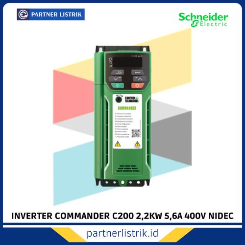 Jual INVERTER COMMANDER C200 2,2KW 5,6A 400V NIDEC CONTROL TECHNIQUES ...