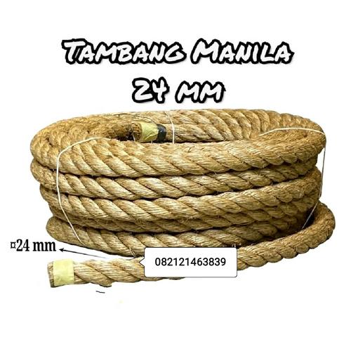 Jual Tali tambang manila 24mm x 200meter promo - Jakarta Barat - Marine ...