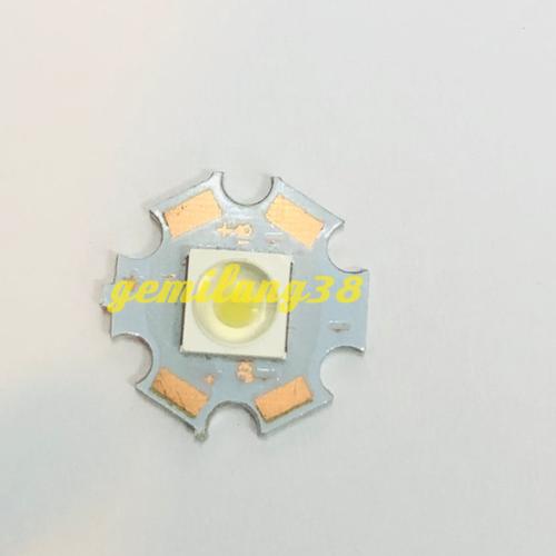 Jual HPL 1W/High Power LED 1 Watt HSLH White/Putih + PCB Heatsink Star ...