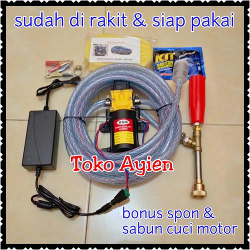 Jual Alat Steam Pompa DC Set Mesin Cuci AC Motor Mobil Steam Power ...