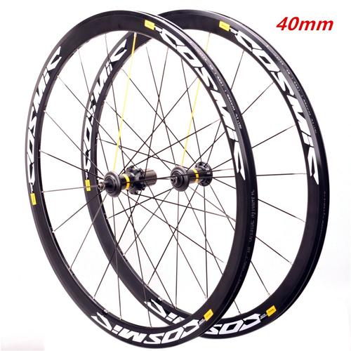 Jual WHEELSET MAVIC COSMIC ELITE 700C QR RIM BRAKE ROAD BIKE GRAVEL CYCLO - Putih, 40mm TA 6H ...