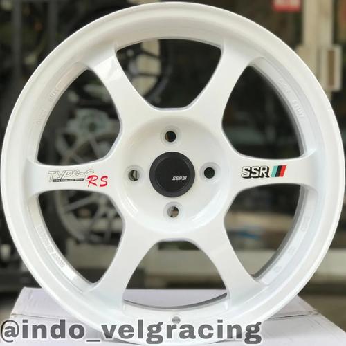 Jual velg mobil ssr type c r16 utk jazz,yaris,city hb,freed,swift,raize ...