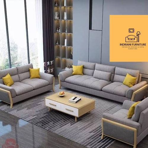 Jual Set Kursi Sofa 321 Minimalis Modern Premium Quality Sofa Tamu ...