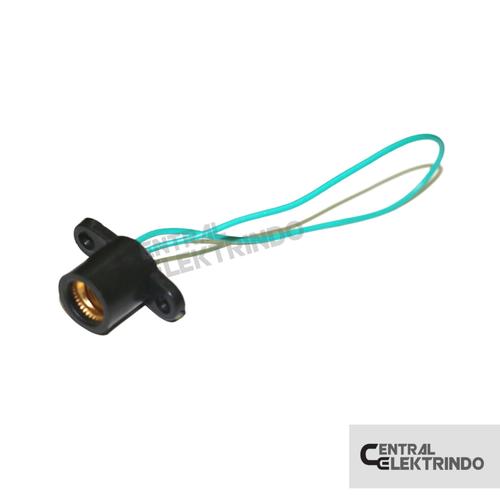 Jual Fitting Duduk Plastik E14 / E12 Fitting Lampu Hias Duduk E12 / E14 ...