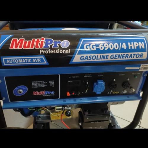 Jual MultiPro Generator Listrik 5000 Watt Bensin Genset Starter GG-6900HPN - Kab. Bandung Barat ...