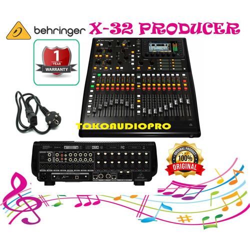 Jual Behringer X32 Producer Digital Mixing Console with Midas Preamp ...