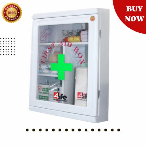 Jual 4Life First Aid Box Plastik – Tipe C – Kotak P3K Type C - Jakarta ...