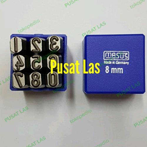 Jual Angka Ketok 8mm / Nomor Number Stamp Punch Figure 8 mm MASUS ...