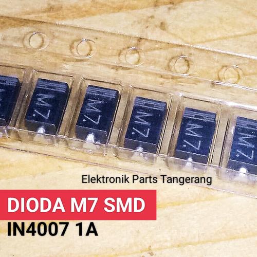 Jual DIODA M7 SMD 1A 1N4007 DIODA IN4007 SMD RECTIFIER 700V DIODA - Kab ...