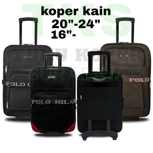 Jual Koper 16 Inch Koper POLO 16 Bahan Nilon Tebal Import Ekspanding ...