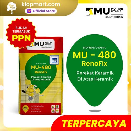 Jual Mortar Utama MU-480 RenoFix Perekat Keramik di Atas Keramik 25kg ...