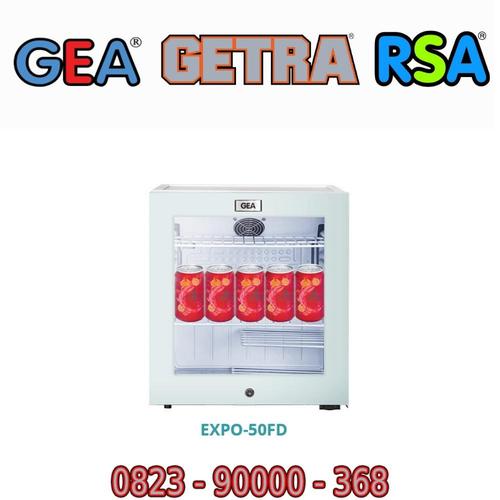 Jual SHOWCASE MINUMAN MINI GEA EXPO-50FD / EXPO 50 FD DISPLAY COOLER ...