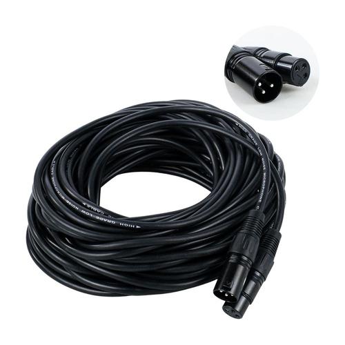 Jual Kabel XLR M/F OFC Microphone Karaoke Shielded 1.8M 3M 5M 10M 20M ...