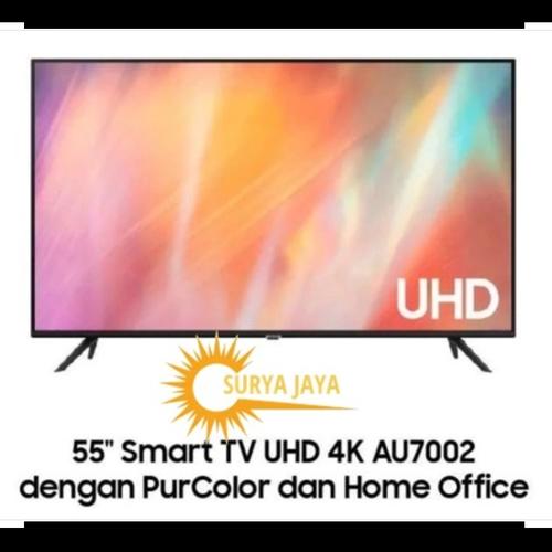 Jual LED TV SAMSUNG 55 Inch AU7002 / SAMSUNG Smart UHD TV 55 Inch ...