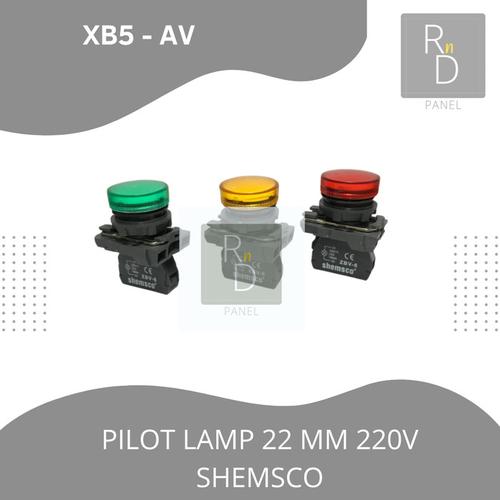 Jual PILOT LAMP 220V 22mm GREEN / HIJAU SHEMSCO XB5-AV63 / SC5-AV63 ...