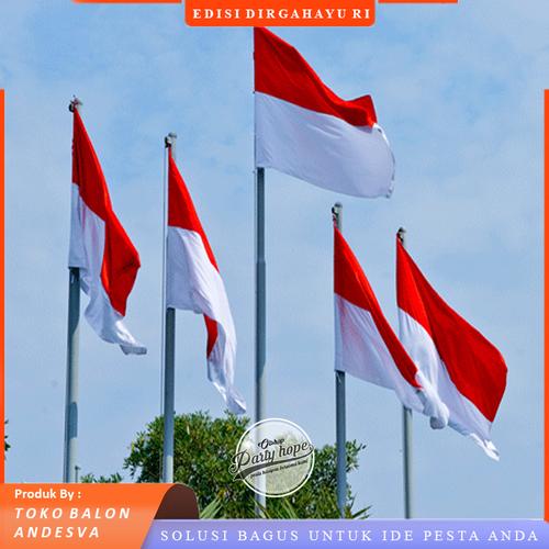 Promo Bendera Merah Putih indonesia / Bendera Indonesia Kain Merah ...