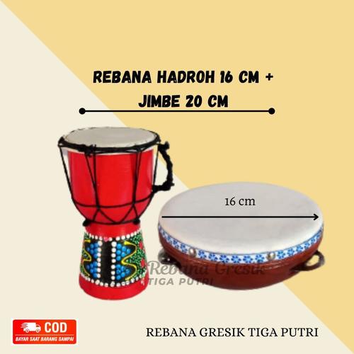 Jual Alat Musik Jimbe / Gendang UKURAN 30 CM / Alat Musik Tradisional ...