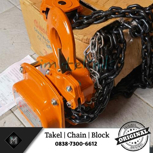 Jual NAGASAKI Chain Block Takel 3 Ton x 10 Meter - Takel NAGASAKI Japan ...