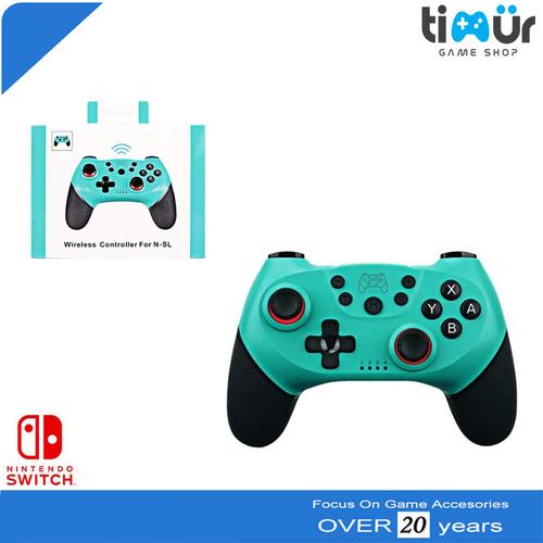 Promo Stick Stik Pro Controller Nintendo Switch Lite OLED PC N-SL Hijau ...