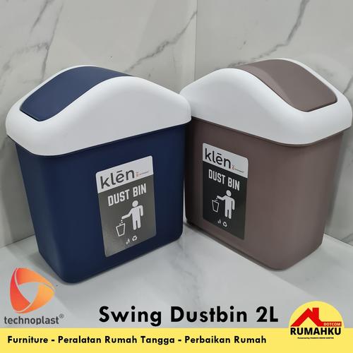 Jual TEMPAT SAMPAH KANTOR - DUSTBIN PLASTIK SWING DUSTBIN 2L ...