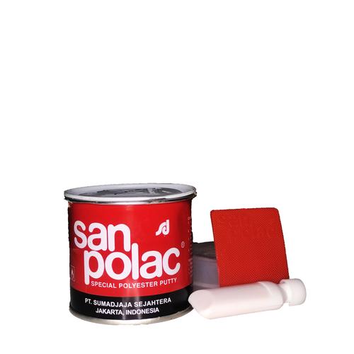 Jual Dempul Sanpolac 250 Gram / Dempul Besi Dempul Mobil + Hardener ...