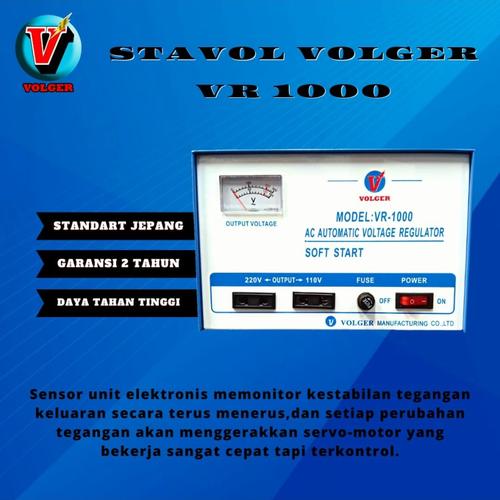 Jual Stabilizer Volger VR-1000 / VR 1000 - Jakarta Pusat - Asiatech ...