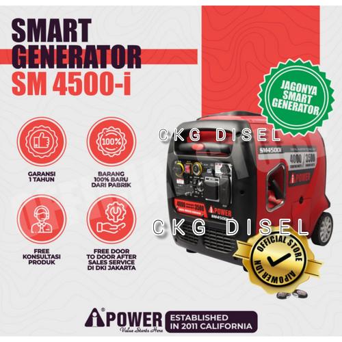 Jual Aipower Inverter Genset Smart Genset / Smart Generator SM 4500-i ...