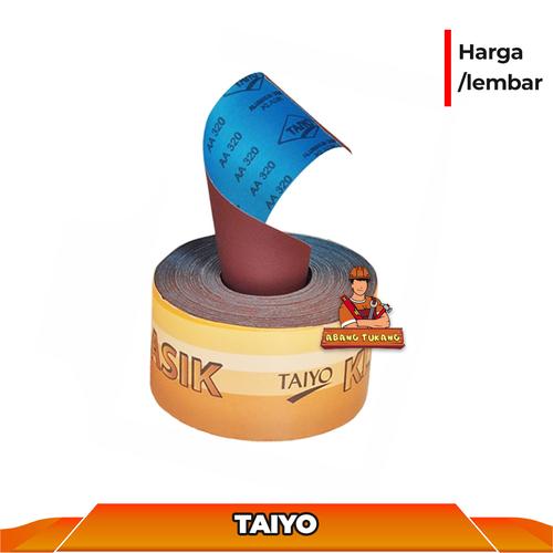 Jual Amplas Roll Kain Taiyo Klasik Sand Paper Grit 60 80 400 - Jakarta ...