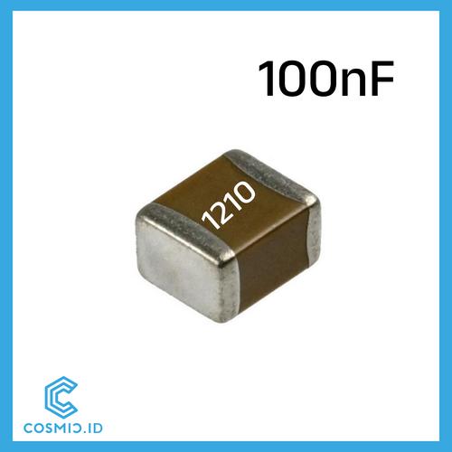 Jual Capacitor 100nF 100 nF 1210 Kapasitor nanoFarad SMD - Kab. Bandung ...
