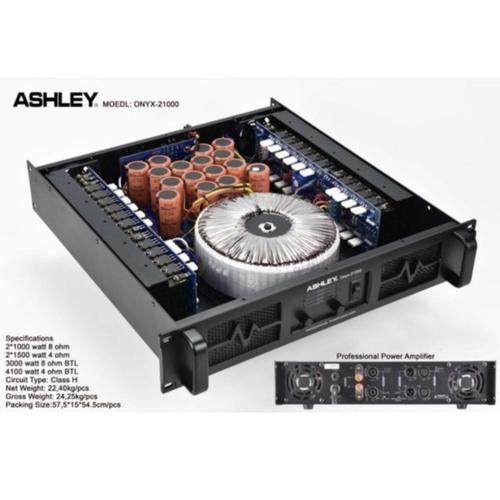 Jual Power Amplifier 2000 watt Ashley Onyx21000 ONYX 21000 Class H ...