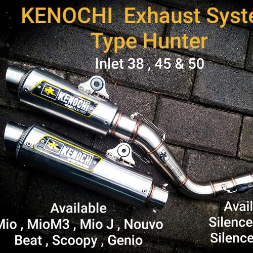 Jual Kenalpot Kenochi Tipe Hunter 2 Beat Scoopy Mio Genio Vario Mio j ...