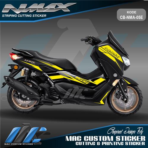 Jual CUTTING STICKER NMAX NEW - STIKER NMAX 2020 - NMAX HITAM - CB NMA ...